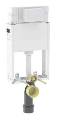GEBERIT-KOMBIFIX ELEMENT FOR WALL-HUNG WC, 106 CM, WITH ALPHA CONCEALED ...