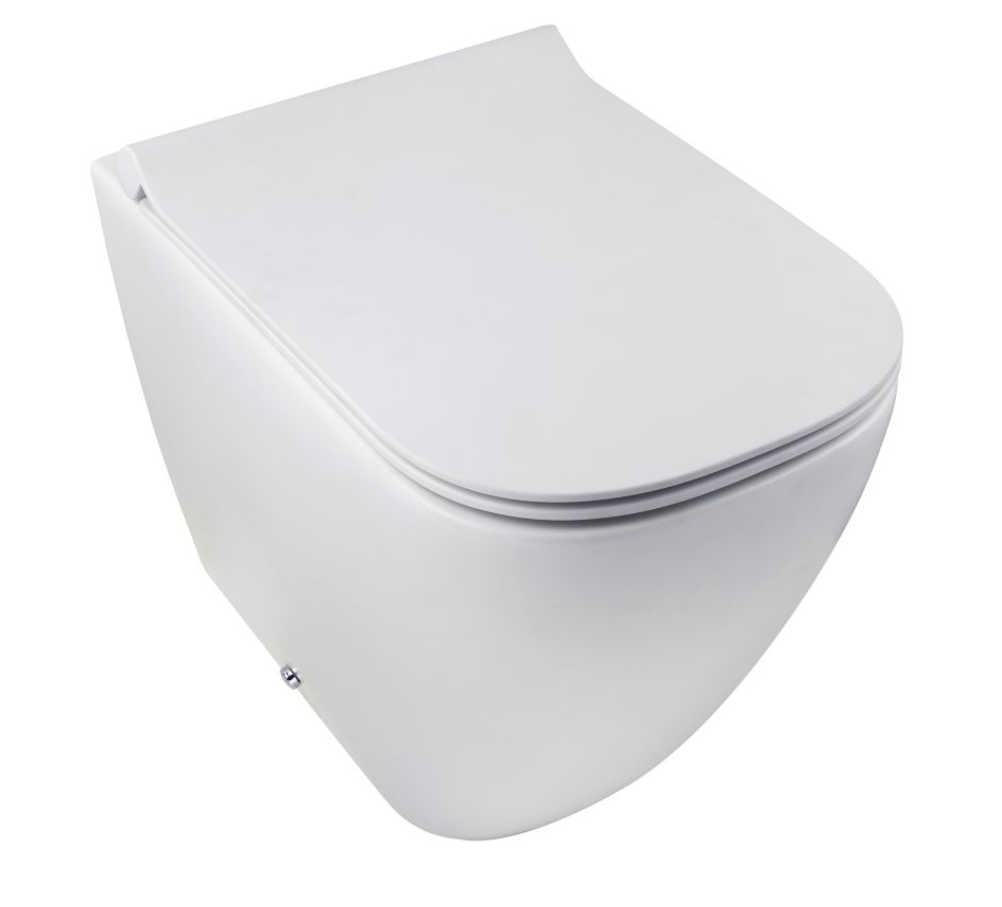 M-Line Rimless Back to Wall WC with Slim Soft Close Seat and Cover ...